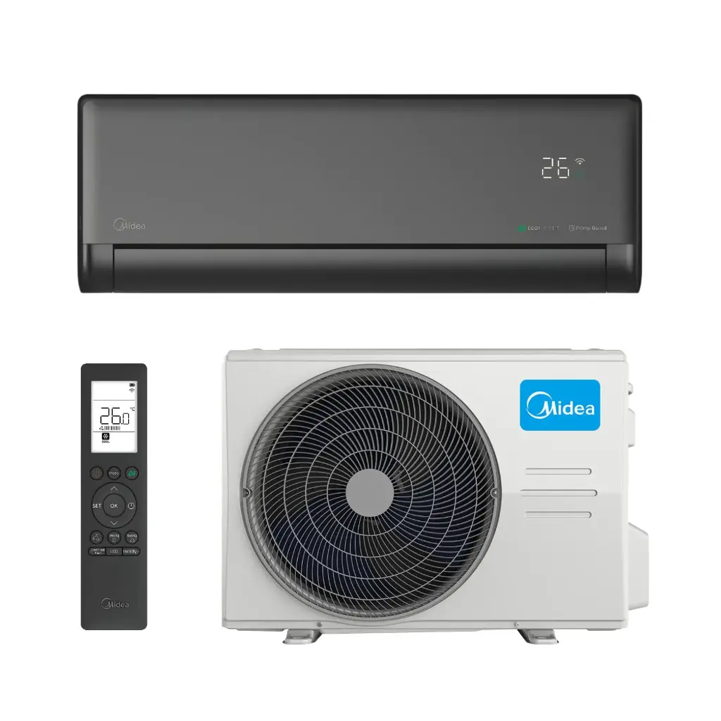 Gaiss-gaiss siltumsūknis Midea Solstice EZ 3.5 kW melns | www.airlux.lv
